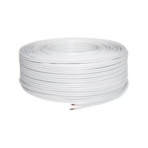 Cable POT dúplex, calibre 18, blanco, metro. SPT-18TB Condulac