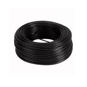 Cable THW-LS calibre 12, negro, metro. CTHW-12TN Kobrex