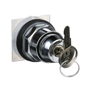 Conmutador selector Ø 30,2 posiciones mantenidas, accionado por llave ...