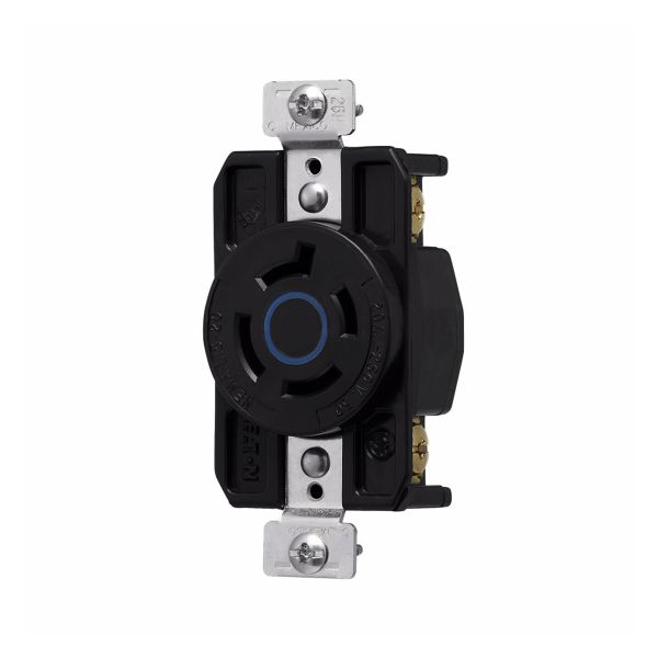 Compra Receptáculo negro/azul de nylon, 3 polos, 20 A. AHCL1520R Arrow ...