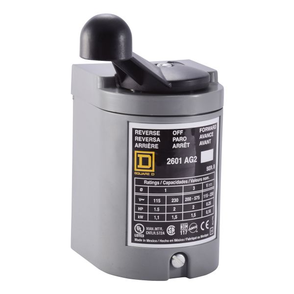 Conmutador Reversible T/tambor Square D 2601ag2 - Elektron