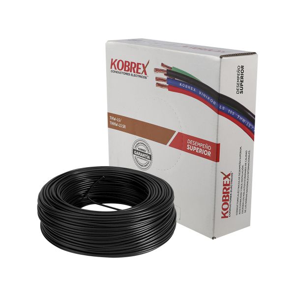 Caja 100 Mts - Cable - Calibre 10 - Negro - Awg - Elektron