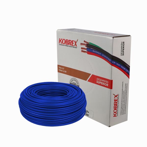 Compra Caja de 100 M., cable azul THW, calibre 16, 100% cobre. CTHW ...