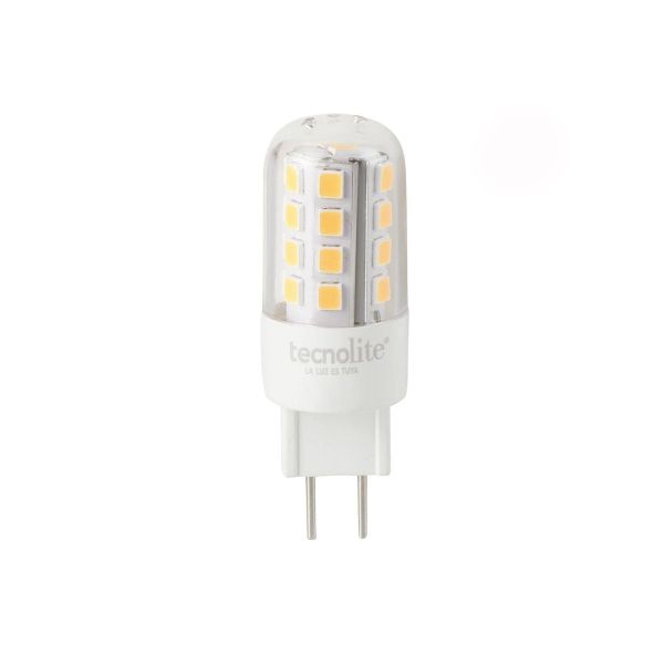 Foco LED ampolleta 3 W, base G6.35. 3DJCDLED30V300 Tecnolite