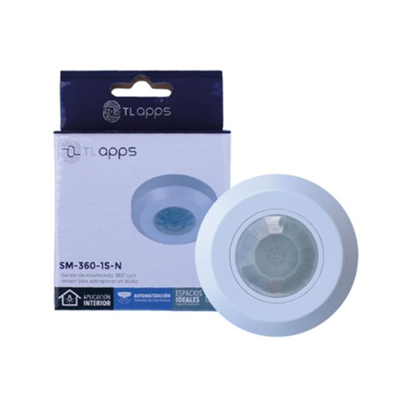 Sensor Movimiento Infrarrojo - Sm-360-1s-n - Elektron