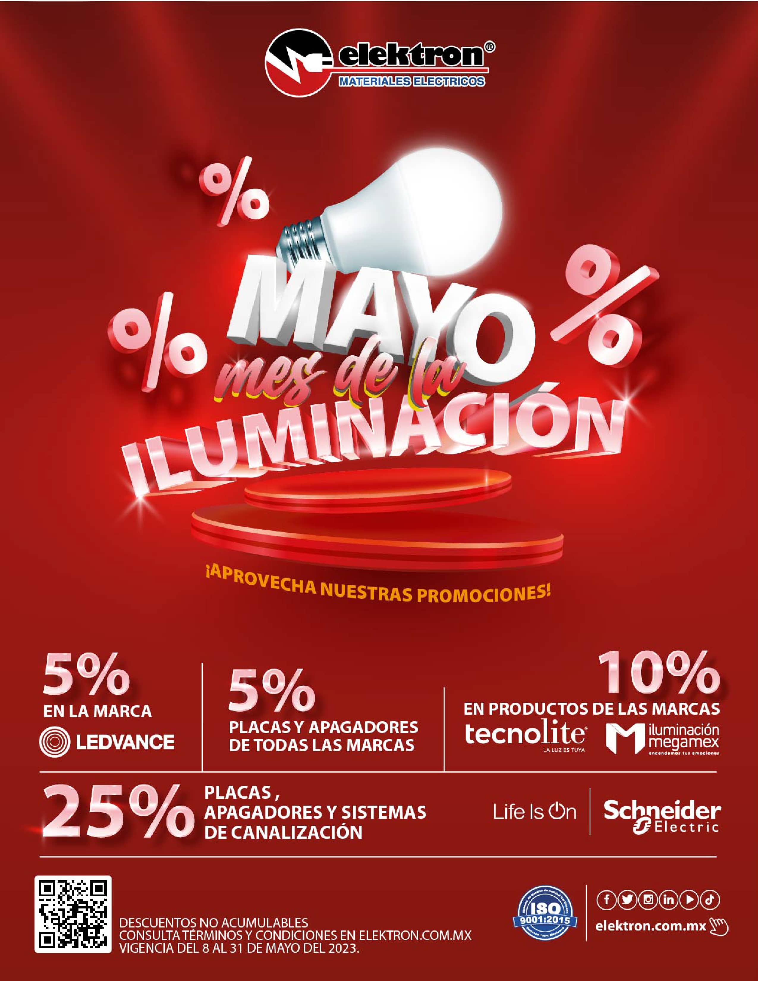 Promociones - Elektron Materiales Eléctricos